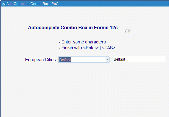 GitHub - Fxztam/FormsAutoComboBox: A quasi AutoComplete ComboBox in Oracle Forms with native ...